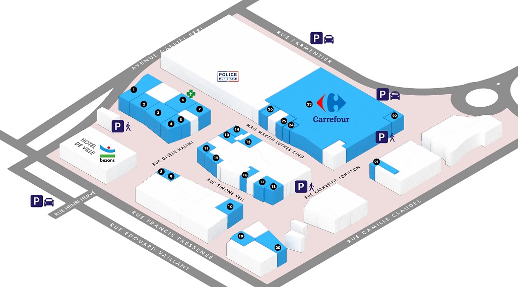 Commerces de Bezons Cœur de Ville